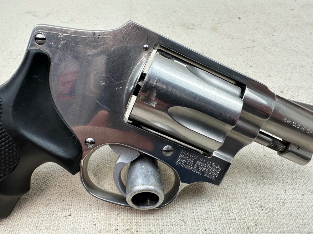 S&W Model 640 Centennial .38 Special + P+ 5 Shot " J" Frame XLNT ...
