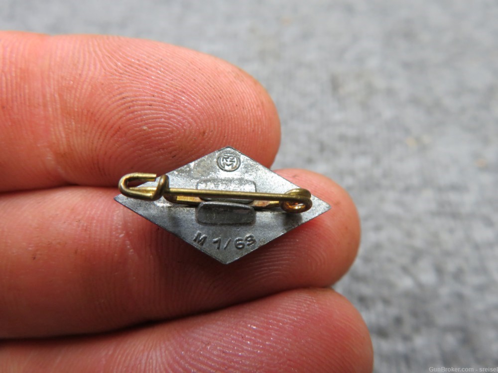 WWII GERMAN NSDStB STUDENTS LEAGUE MEMBERSHIP PIN-EXCELLENT PAINT - WW1 ...