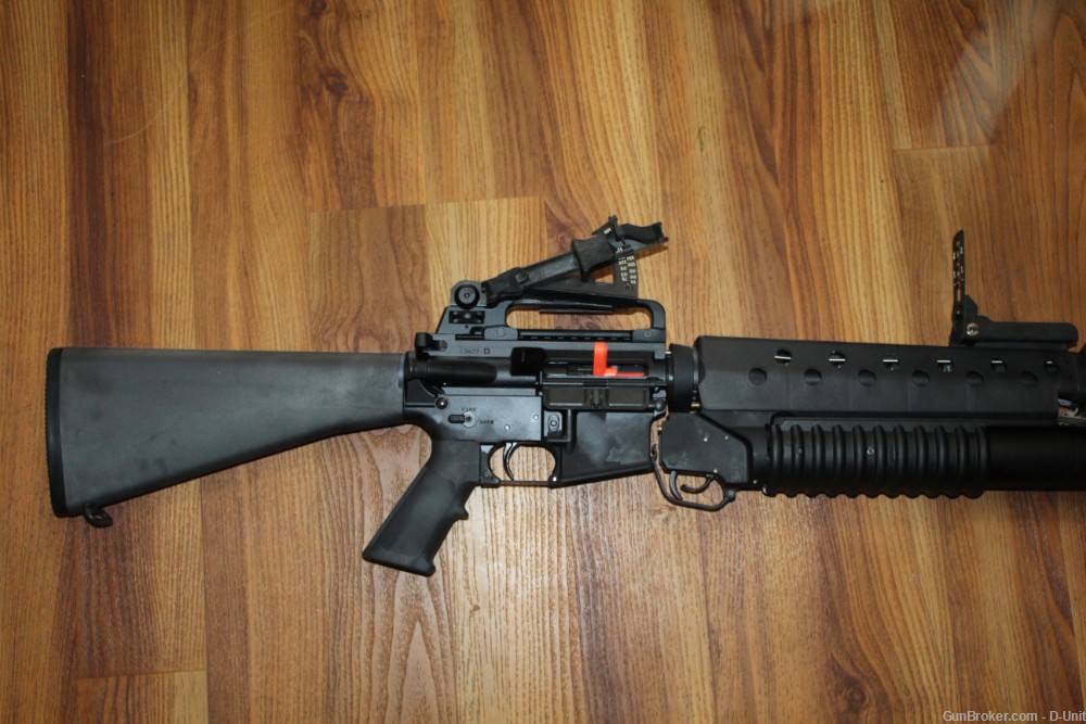 LMT M203 with new heat shield and Colt A4 retro rifle - Semi Auto ...