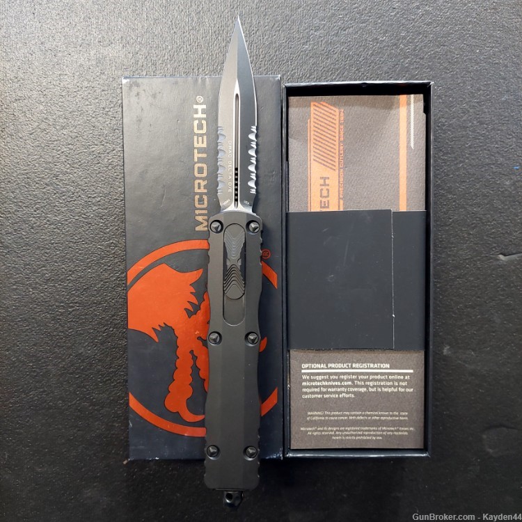 Microtech Combat Troodon D/E Gen III Apocalyptic 1142-10 AP New In Box - Automatic Knives at ...