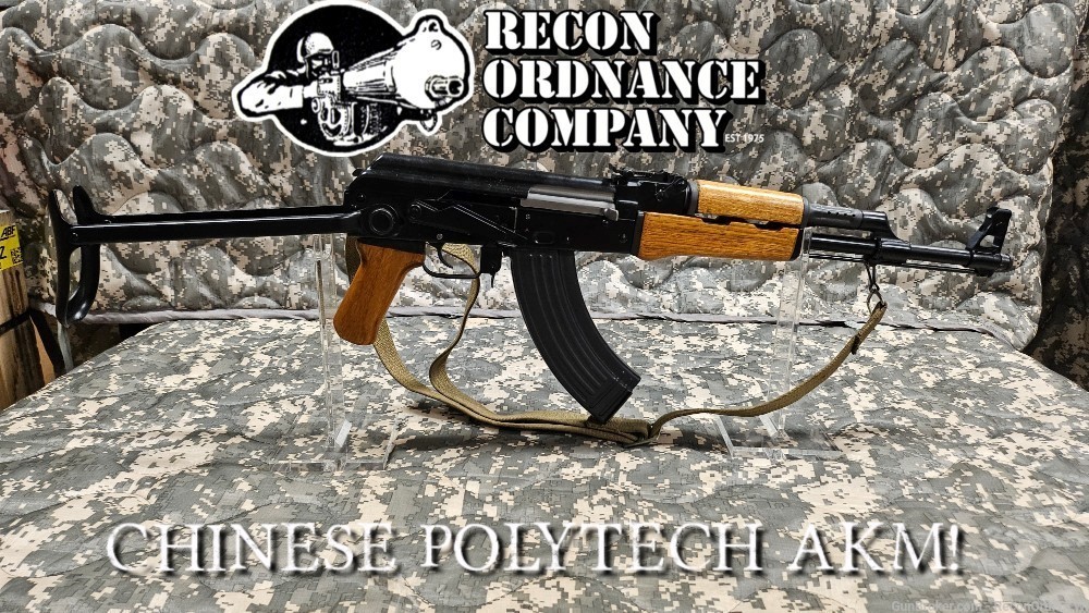 Chinese Polytech AKM Folder! Fully Transferable Machine Gun! Polytech ...