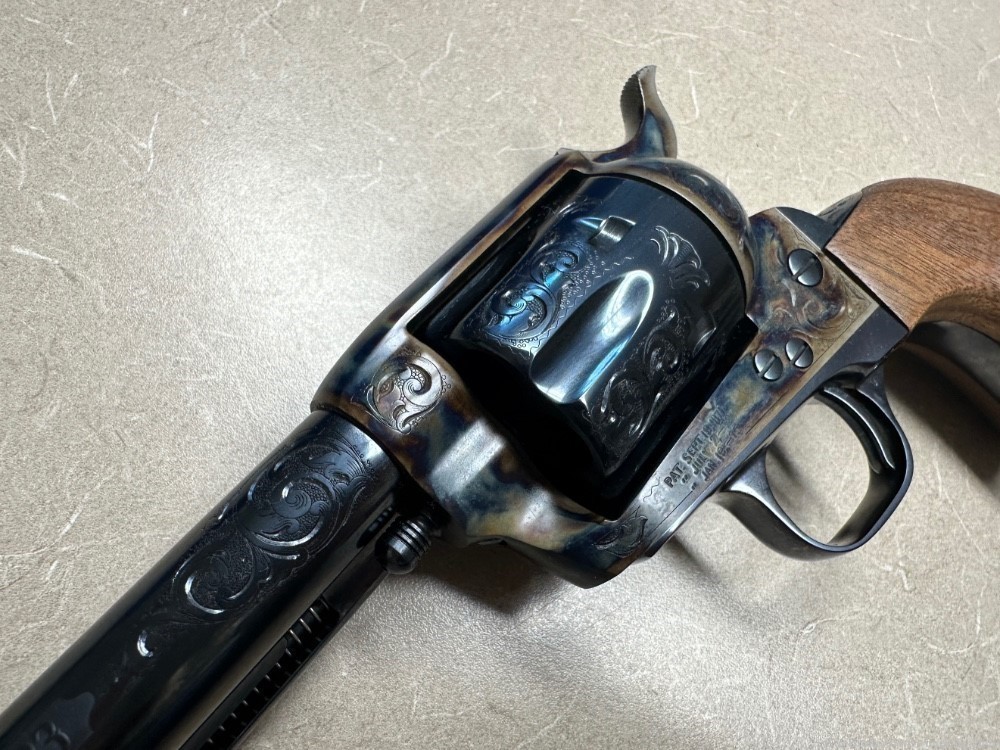 Colt SAA 150th Anniversary #116 of 150 Tier III 7.5" P2870Z - Revolvers ...