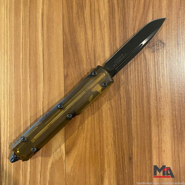 Microtech Ultem Ultratech Signature Series OTF Knife - NEW - Automatic ...