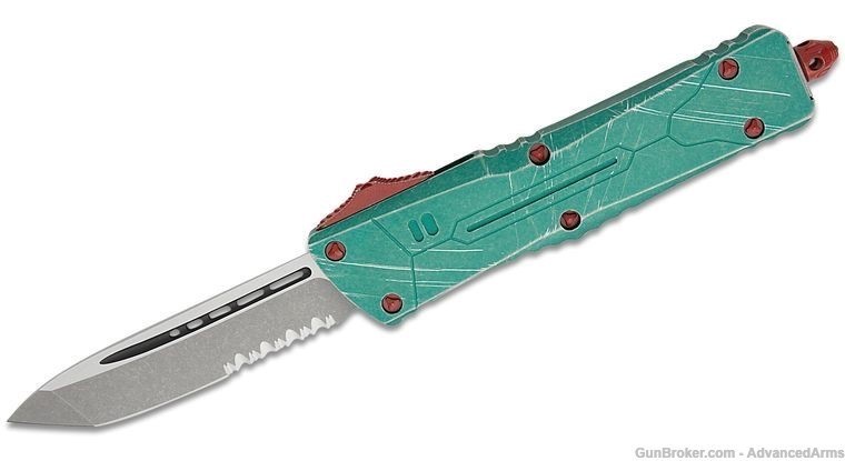 *BNIB* Microtech Bounty Hunter Combat Troodon Apocalyptic Tanto Combo ...