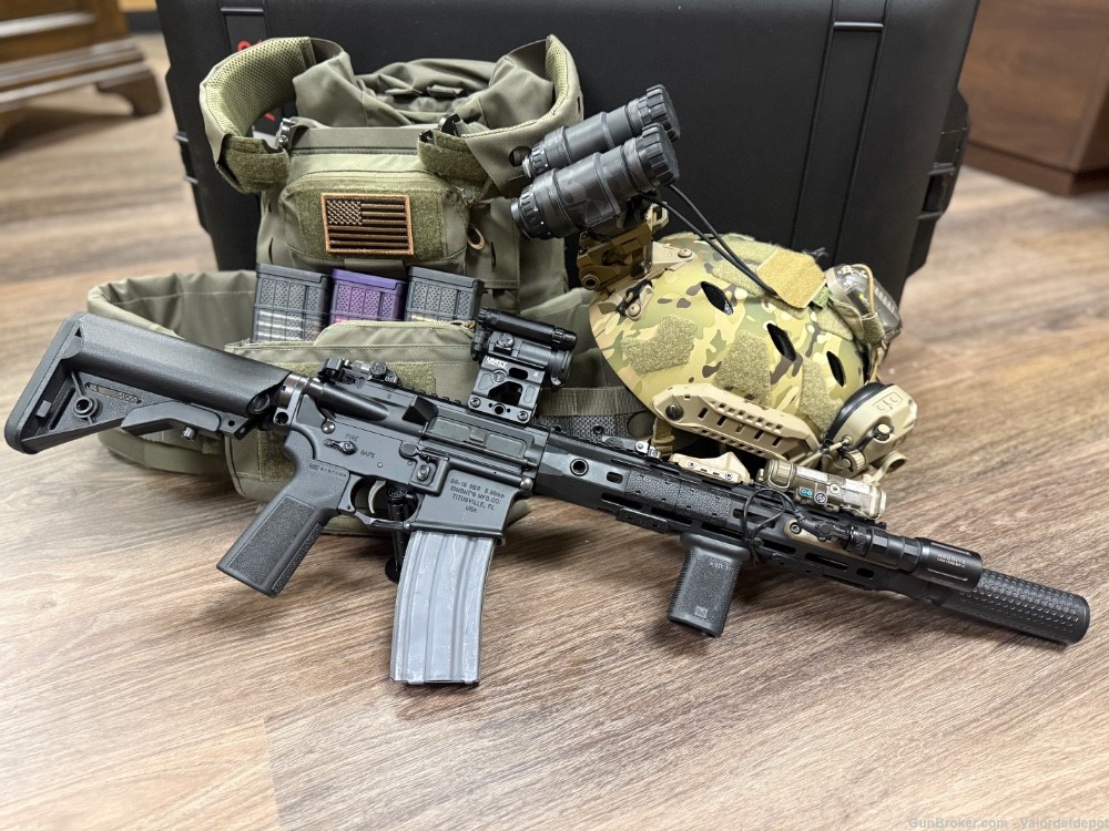 Knights Armament SR-15 11.5 CQB MOD 2 M-LOK SBR Deployment Package NGAL ...