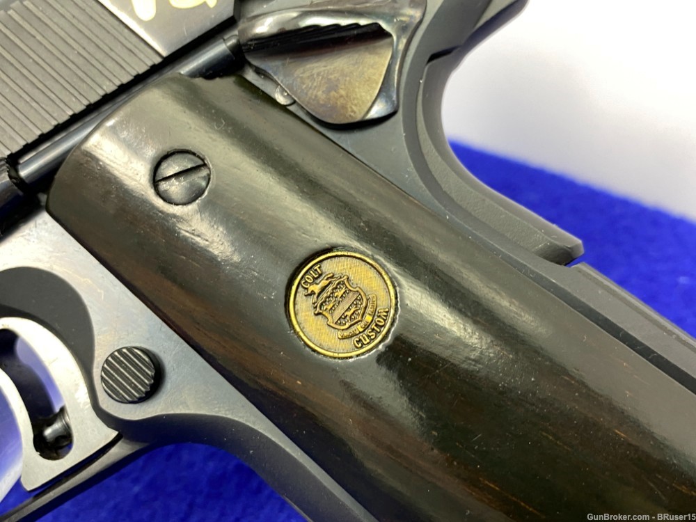 1980 Colt Gold Cup .45 ACP *DRUG ENFORCEMENT AGENCY EDITION* 694 of 910 ...