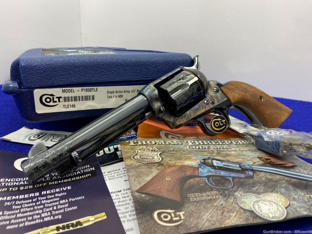 Colt/Talo Single Action Army .45 Blue *THOMAS THREEPERSONS LIMITED ...