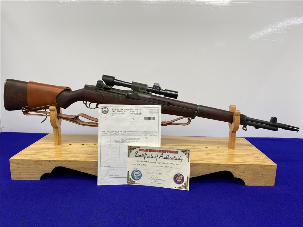 1944 Springfield Armory M1D Sniper Garand .30-06 Park *SNIPER M1 GARAND* - Semi Auto Rifles at ...