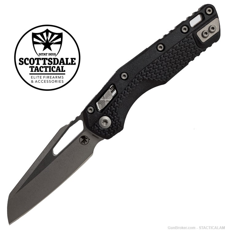 Microtech MSI S/E Tri-Grip Polymer Black Apocalyptic Standard - Pocket ...