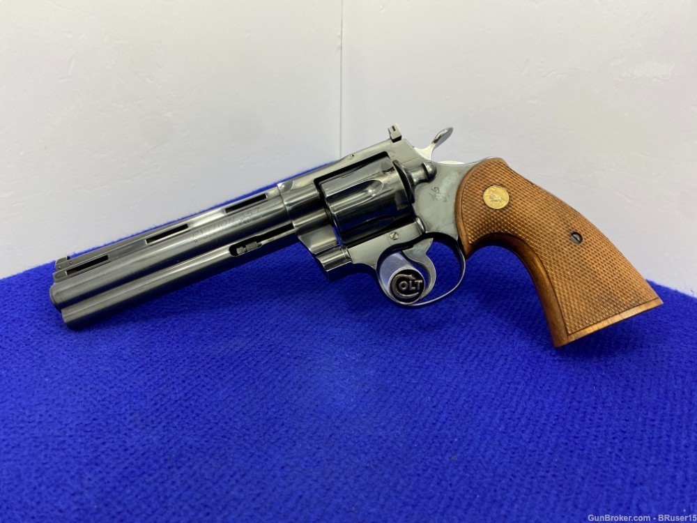 1955 Colt Python .357Mag 6" *HOLY GRAIL* First Year Production AMAZING ...