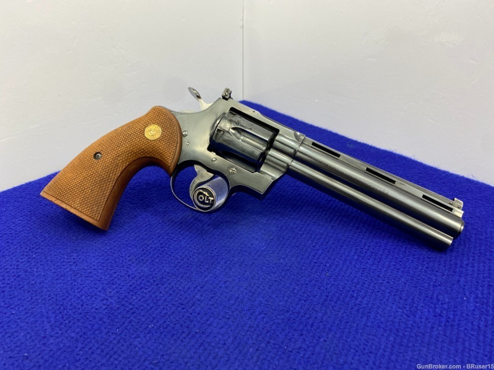 1955 Colt Python .357Mag 6" *HOLY GRAIL* First Year Production AMAZING ...