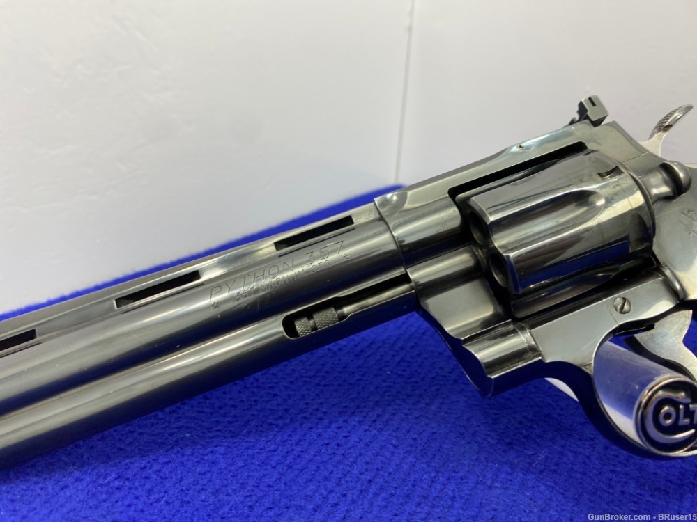 1955 Colt Python .357Mag 6" *HOLY GRAIL* First Year Production AMAZING ...