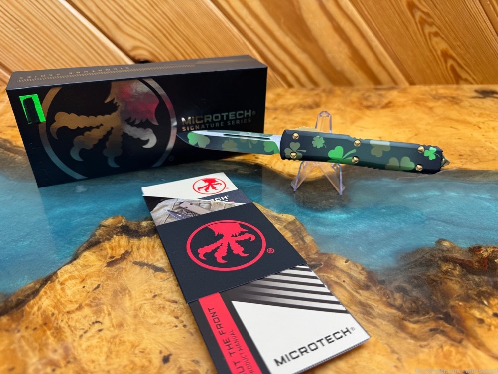 NEW IN BOX ! MICROTECH SIGNATURE SERIES ULTRATECH SPD GREEN STANDARD ...