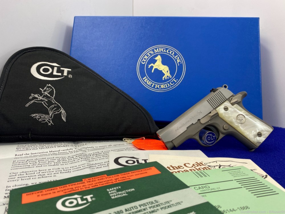 1995 Colt Southern Belle .380 ACP SS *CUSTOM SHOP LIMITED EDITION MODEL ...
