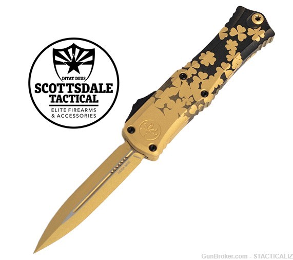 Microtech Hera II Mini D/E Standard St. Patricks - Automatic Knives at ...