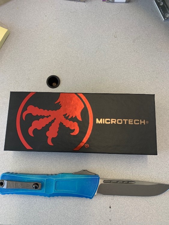 Microtech Combat Troodon Gen III Auto Knife - Automatic Knives at ...
