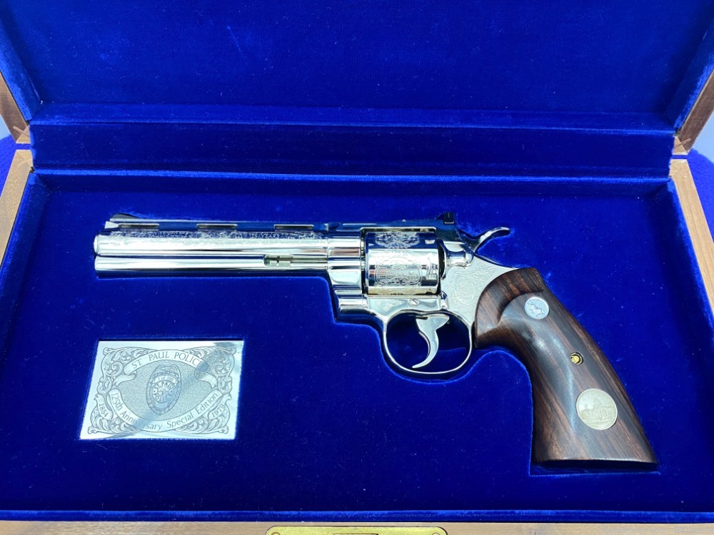 1980 Colt Python *SPECIAL EDITION ONE OF 200* St. Paul Police ...