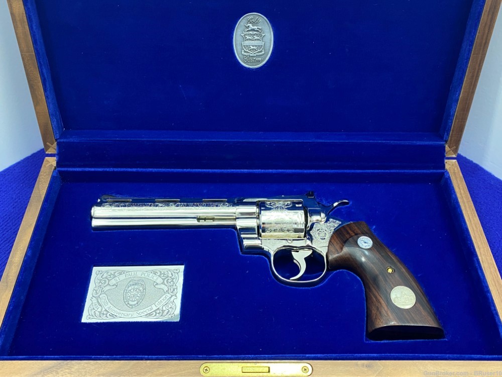 1980 Colt Python *SPECIAL EDITION ONE OF 200* St. Paul Police ...