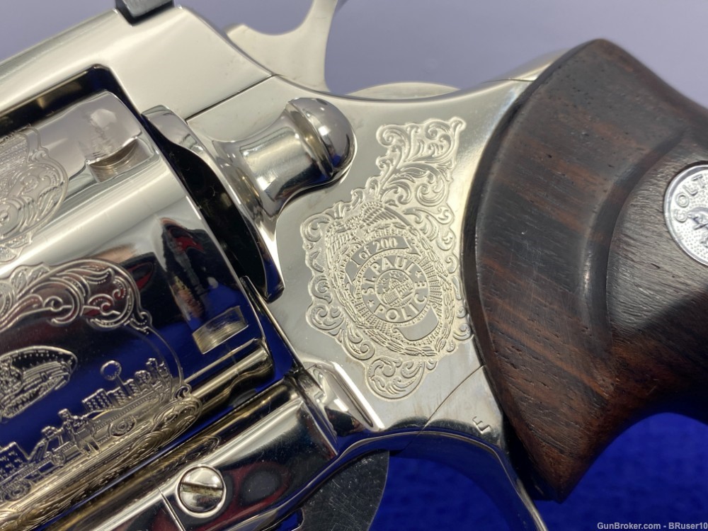 1980 Colt Python *SPECIAL EDITION ONE OF 200* St. Paul Police ...