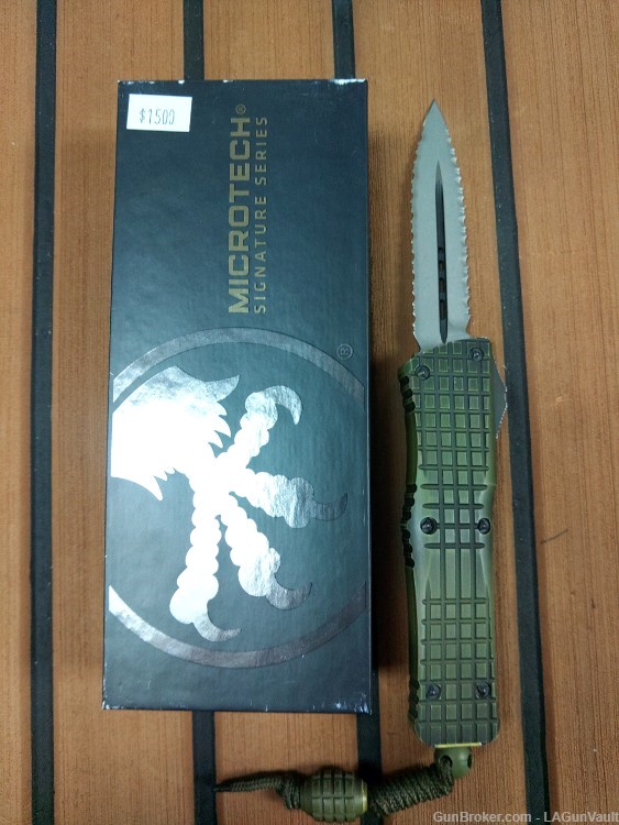Microtech Combat Troodon D/E Frag Off OTF - Automatic Knives at ...