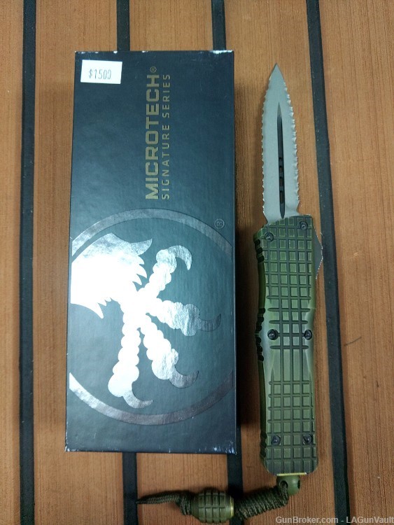 Microtech Combat Troodon D/E Frag Off OTF - Automatic Knives at ...