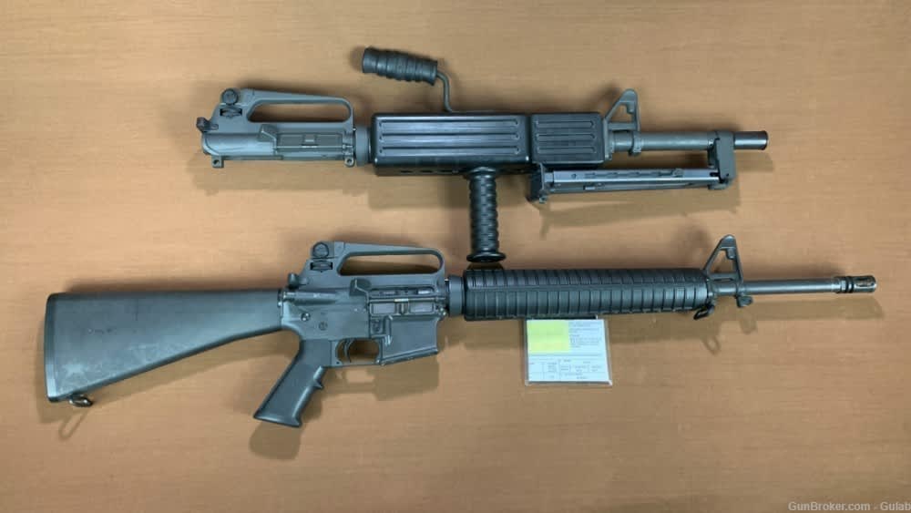 Post-86 Colt M16A2 , Light Machine Gun (LMG) upper and Open Bolt Kit ...