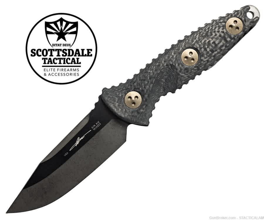 Microtech Signature Series Socom Alpha Mini Fixed Blade Knife w/ Sheath - Fixed Blade Knives at ...