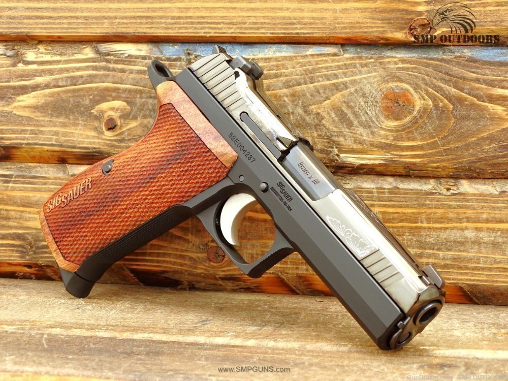 SIG Sauer P210 CARRY CUSTOM WORKS 9mm - Semi Auto Pistols at GunBroker.com : 1111773729