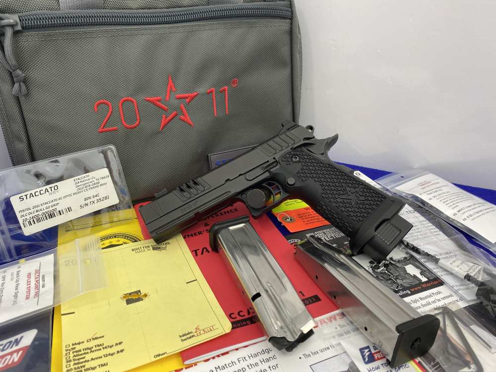 Staccato STI 2011 XC 9mm 5" DLC *BUILT FOR EXTREME ACCURACY AND ...