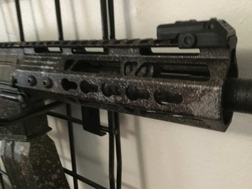 custom ARP with surefire 60rd magazine and magnesium alloy lower AR15 ...