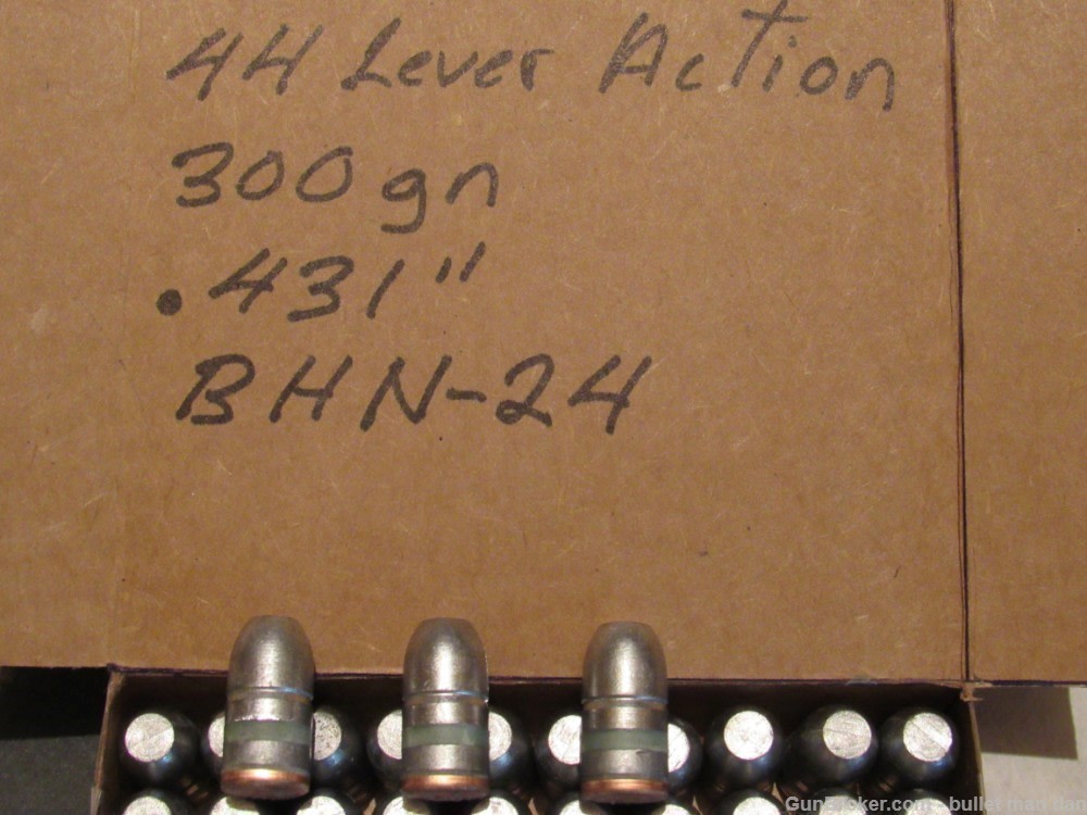100 - 44 Lever Action bullets - 300 grains - Reloading Bullets at ...