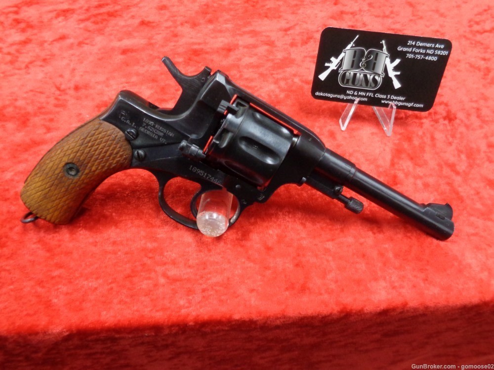 Russian M1895 1895 Mosin Nagant Revolver 1938 Russia 7.62 Soviet BOX ...