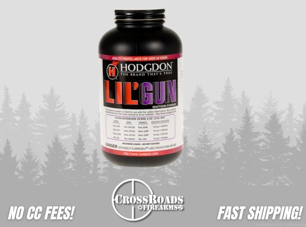 Hodgdon Lil' Gun Smokeless Gun Powder - Reloading Powder at GunBroker ...