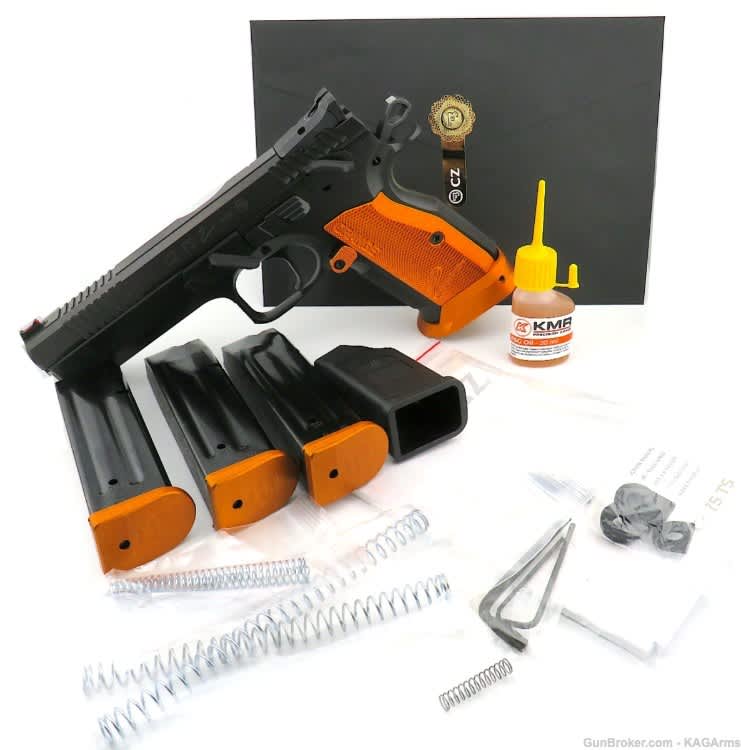 CZ Tactical Sport 2 TS 2 Orange SAO 91266 9mm TS2 9mm - Semi Auto ...