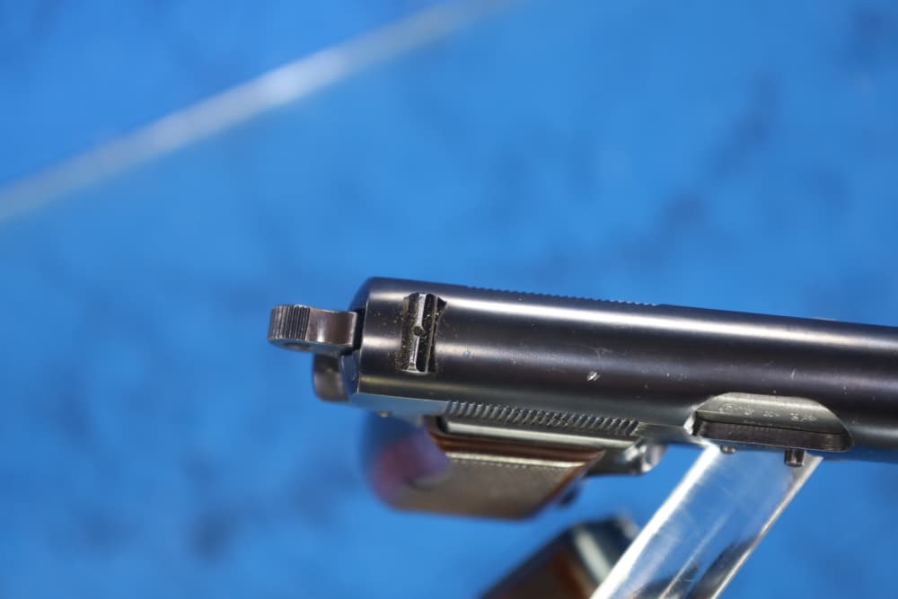 FN Hi Power 9mm Ring Hammer Thumbnail Slide Made In Belgium Minty C&R ...