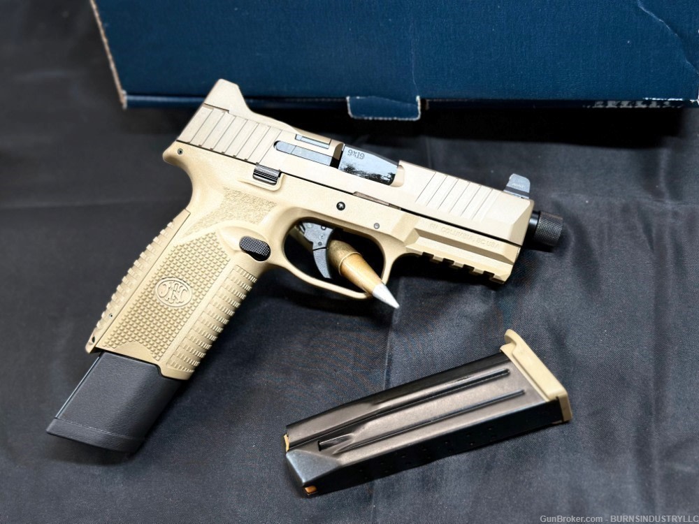 FN 509 Tactical 509t FN - Semi Auto Pistols at GunBroker.com : 1117376570