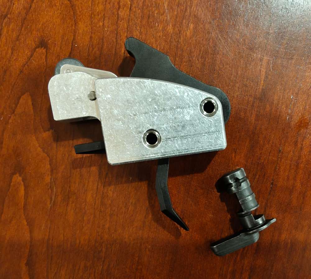 Alamo 15 style 3 position FRT trigger assembly - AR Triggers at GunBroker.com : 1117431131