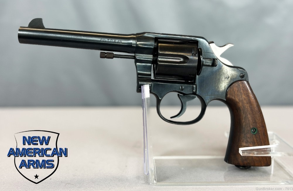 Colt DA45 US ARMY M1917 .45 AUTO Mfg 1919 UN-ISSUED - Revolvers at ...