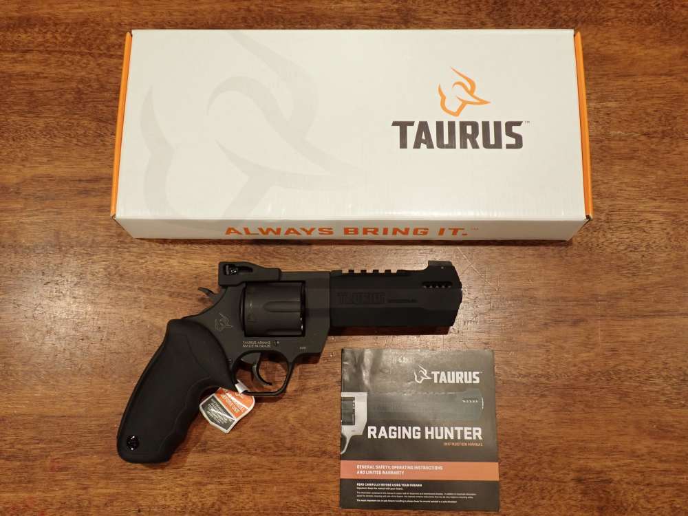 Taurus Raging Hunter .44 Mag 6 Round 2-440051RH Matte Black New In Box ...