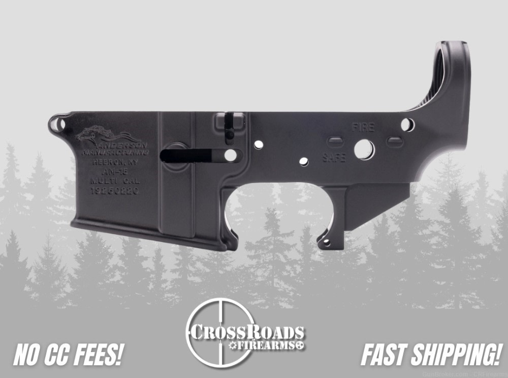 ANDERSON MFG AM-15 AR-15 LOWER RECEIVER AM15 AR15 - AR Lowers at ...