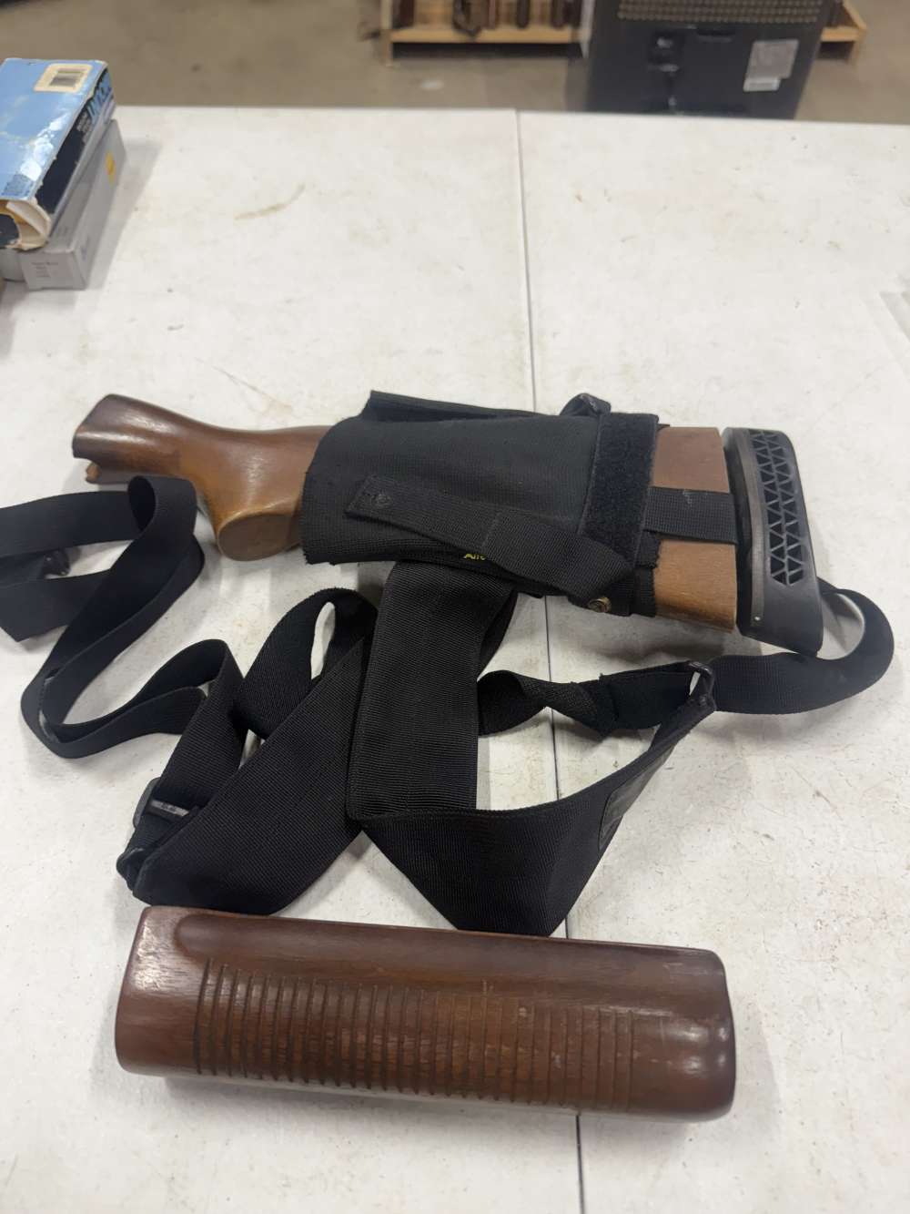 REMINGTON 870 STOCK SET W/ forearm POLICE ISSUED 12ga - Shotgun Stocks ...