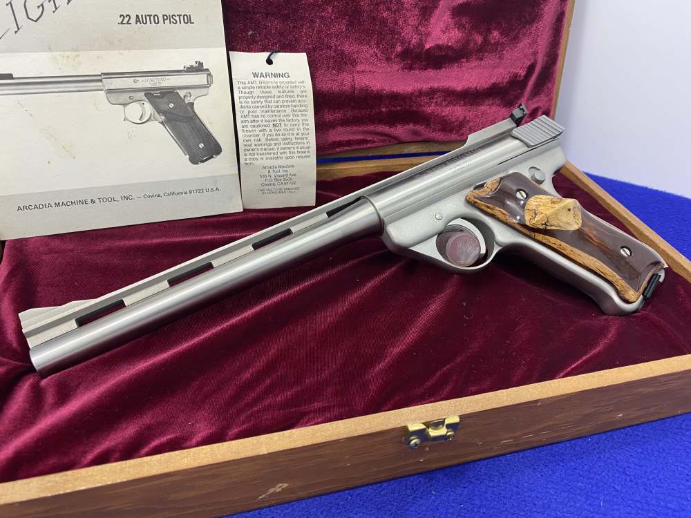 1985 AMT Baby AutoMag .22 LR 8.5" *ULTRA RARE -1 YEAR- ONLY 1,001 MADE ...