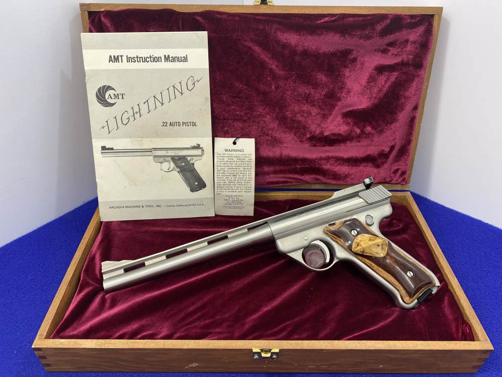 1985 AMT Baby AutoMag .22 LR 8.5" *ULTRA RARE -1 YEAR- ONLY 1,001 MADE ...