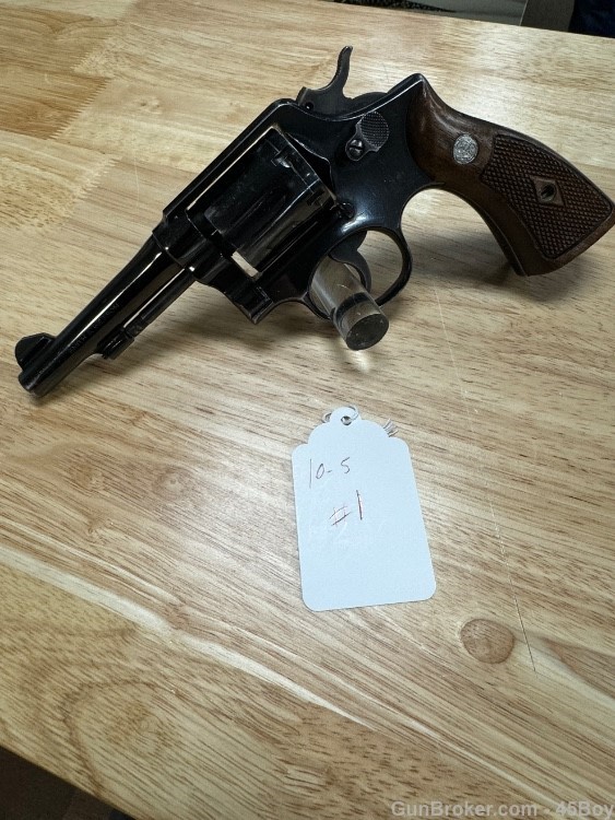 Smith & Wesson Model 10-5 38 Special 4" S&W M10 38SPL #1 Reduced ...