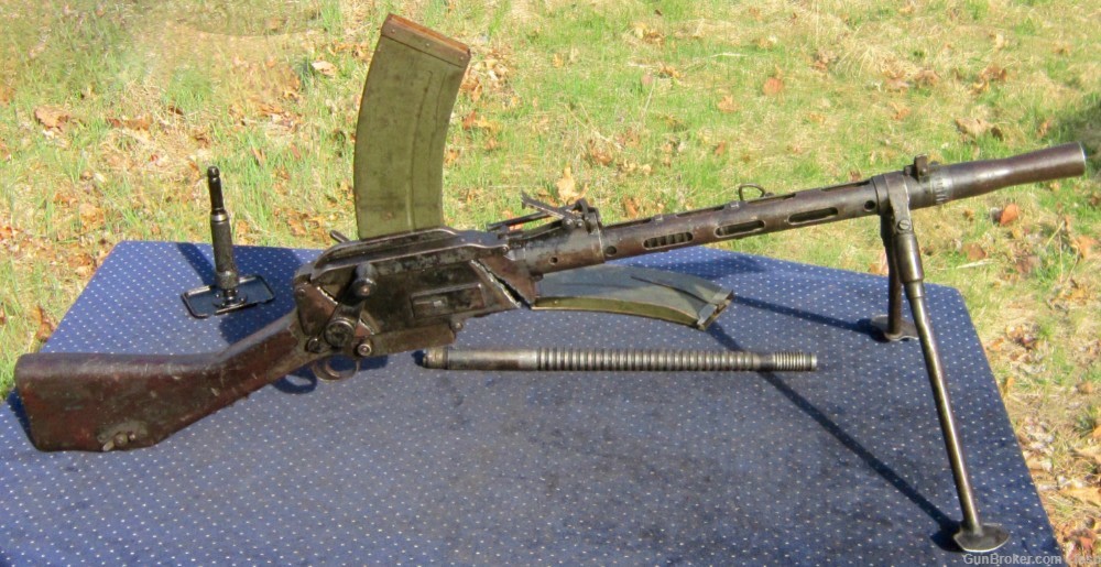 Madsen LMG Parts Kit; Uncut trunnion & magwell, good barrel, best ...