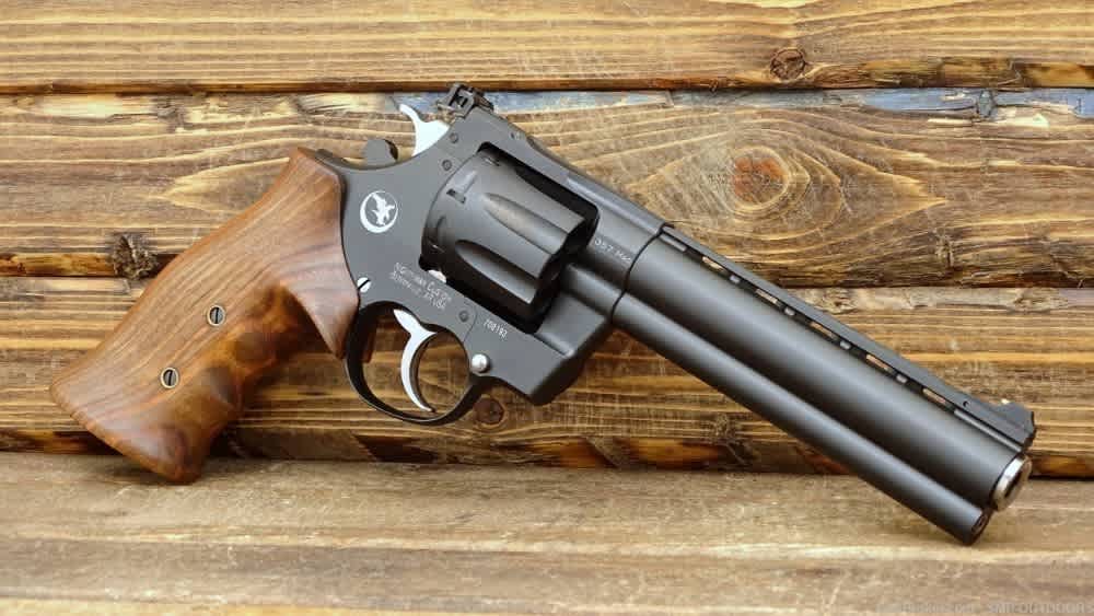 Korth MONGOOSE 6" 8-SHOT .357 Magnum - Revolvers at GunBroker.com ...