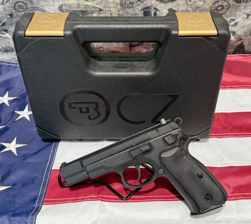 CZ 75 BD 9mm Pistol with Factory Case - Semi Auto Pistols at GunBroker ...