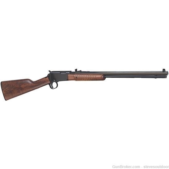 Henry Pump Action Octagon Barrel 22 S/L/LR Blued/Wood - NEW - Pump ...