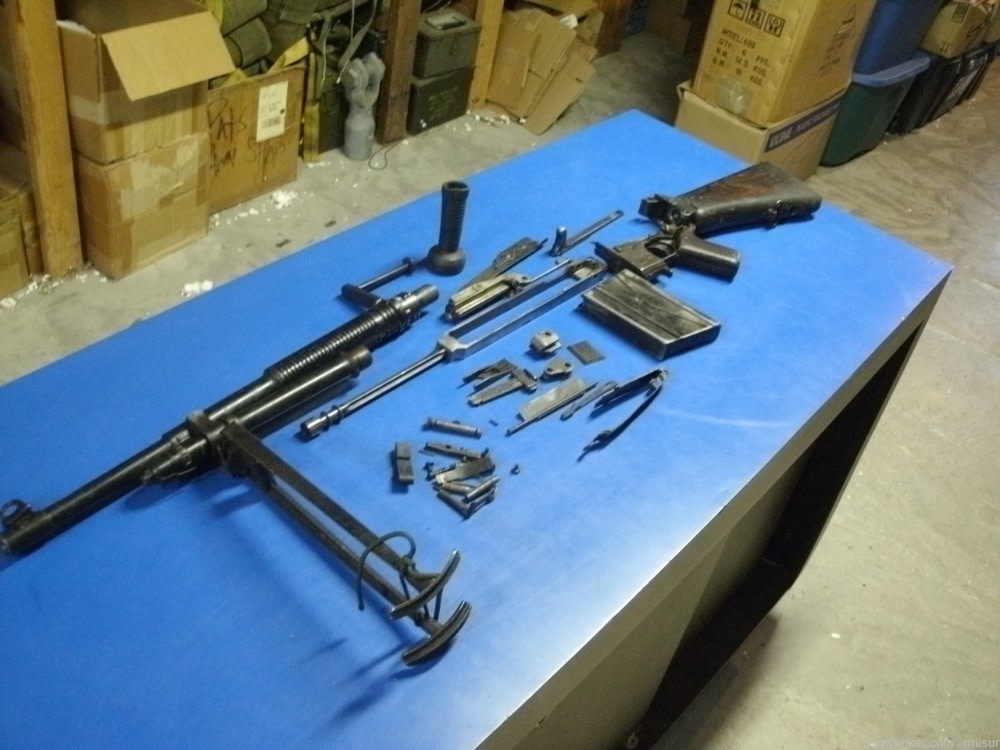 FN TYPE D 30.06 BROWNING AUTOMATIC RIFLE PARTS KIT WITH LIVE BARREL ...