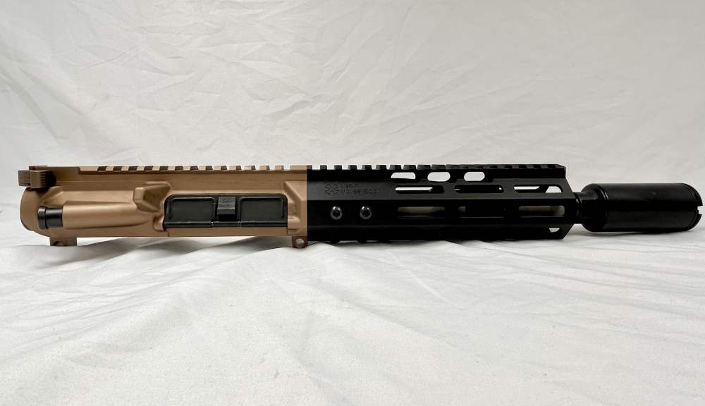 Noveske NSR-7 Complete Upper – 18" .300 Blackout, Matte Black & Bronze ...